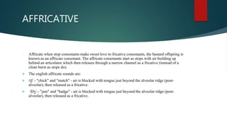 Manner of Articulation | PPTX