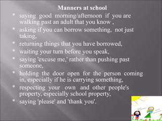 Manners | PPT