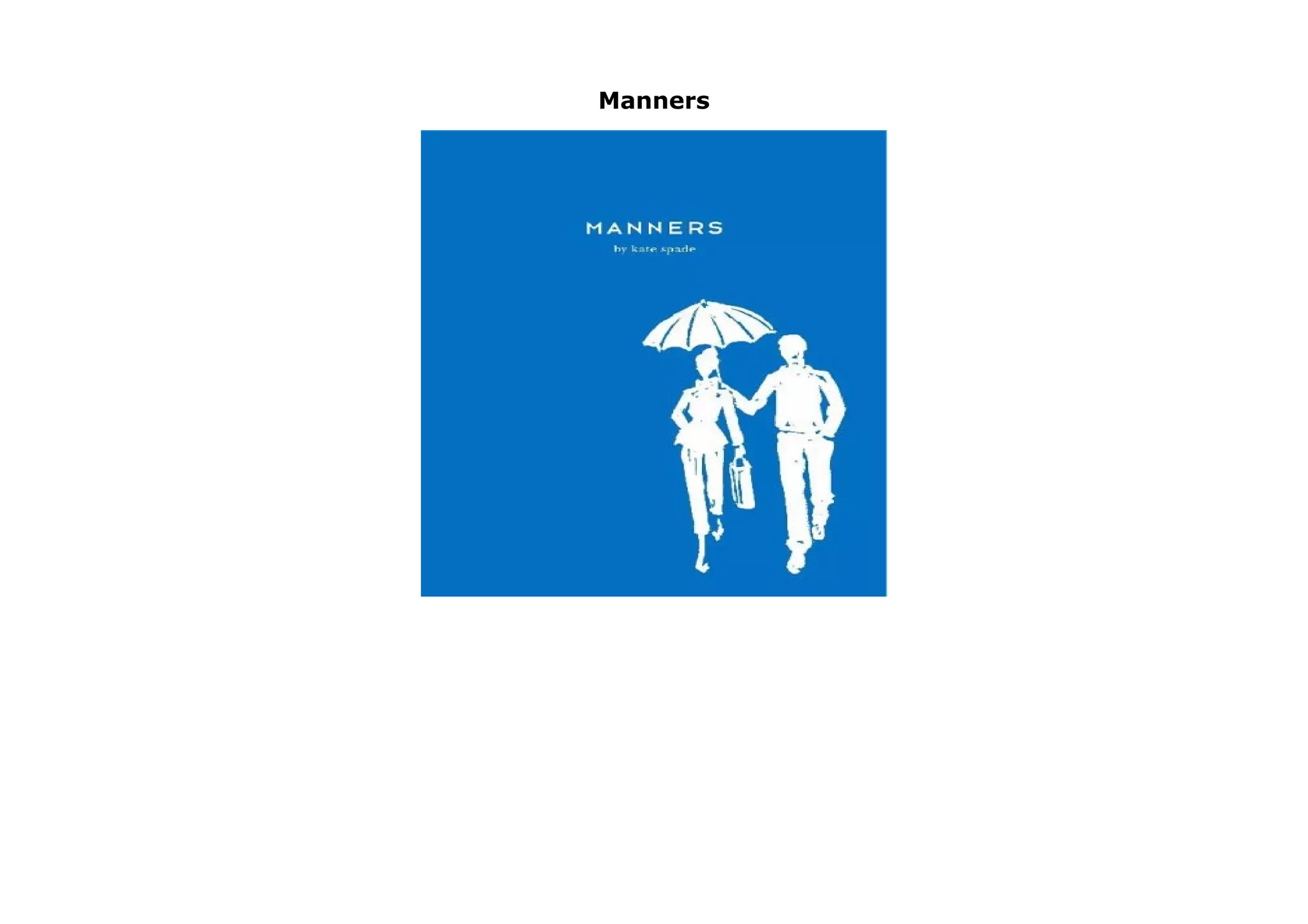 Manners | PPT