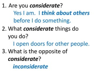 Manners and Politeness | PPT