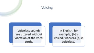 Manners voicing | PPT