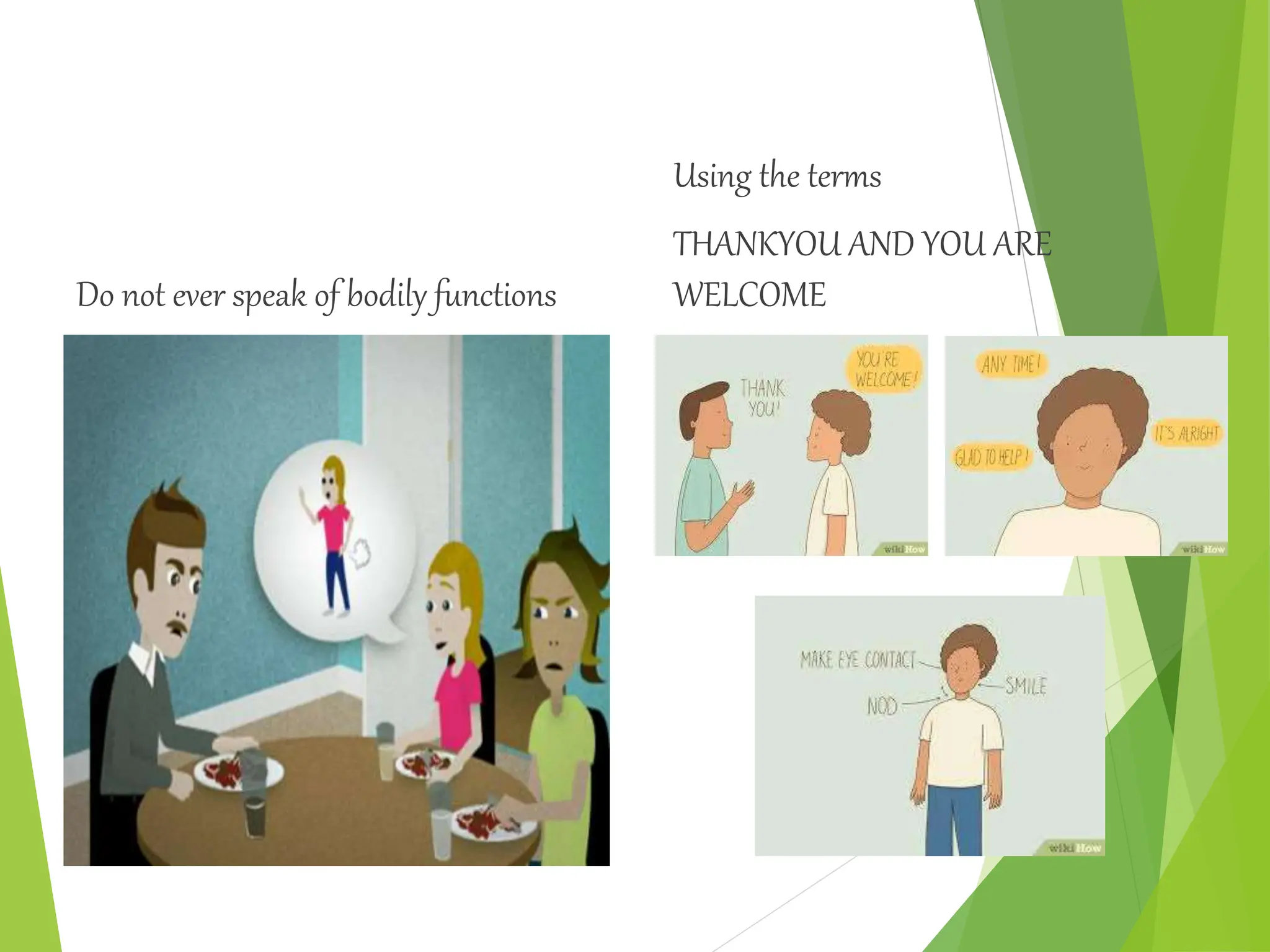 MANNERS AND ETIQUETTES IMPORTANC OF ETIQUETTES AND TYPES OF ETIQUETTES ...