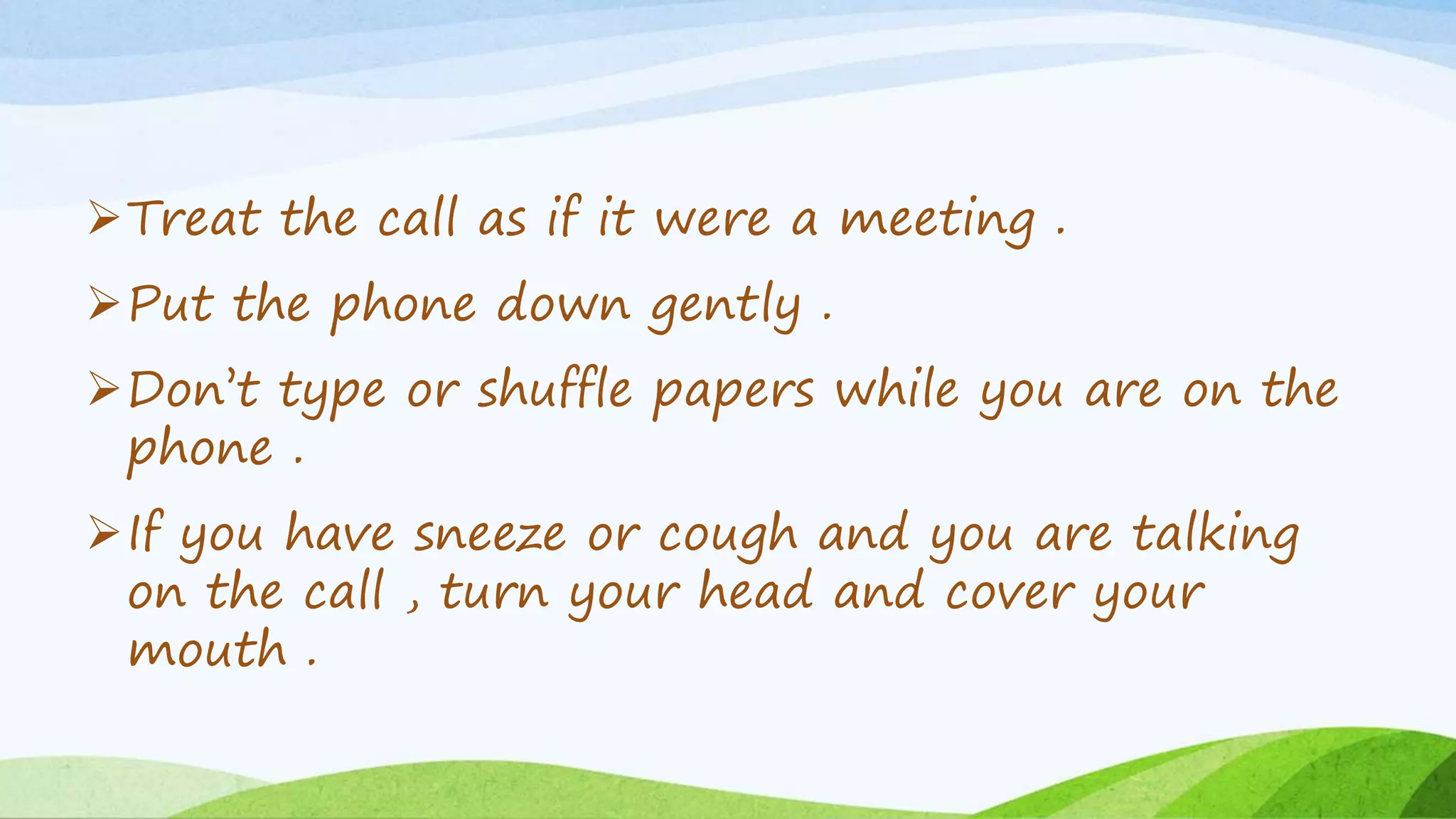 Manners and etiquettes | PPTX