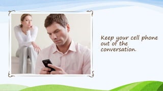 Manners and etiquettes | PPTX