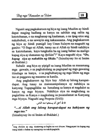 Manners in islam tagalo | PDF