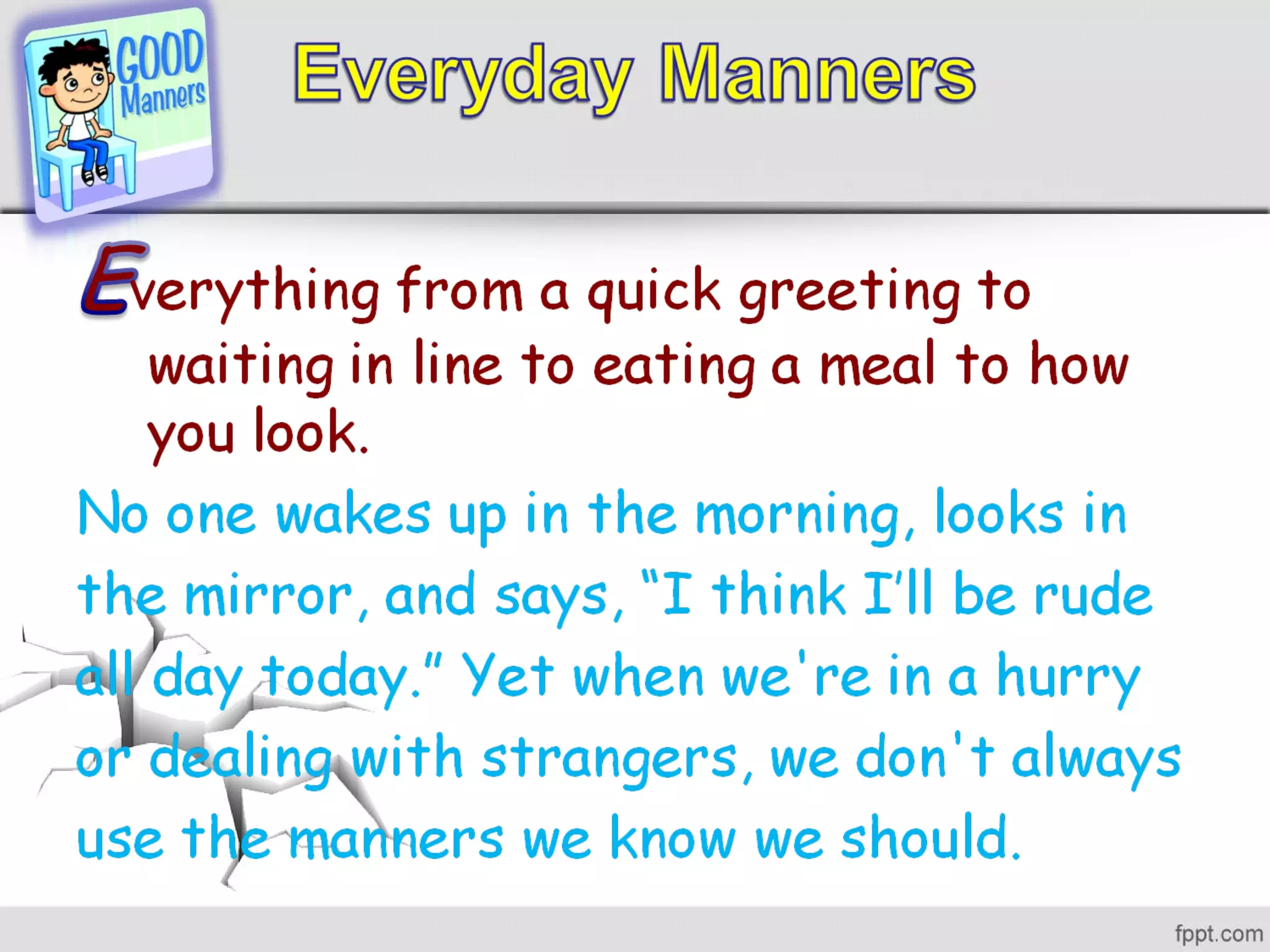 Manners | PPT