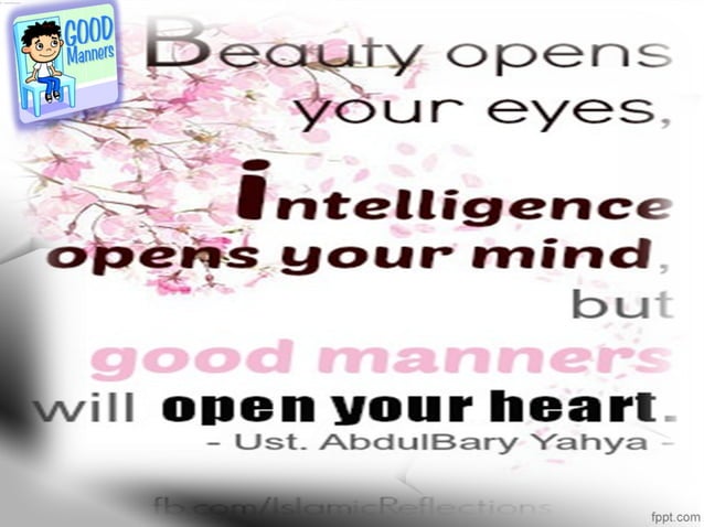 Manners | PPT