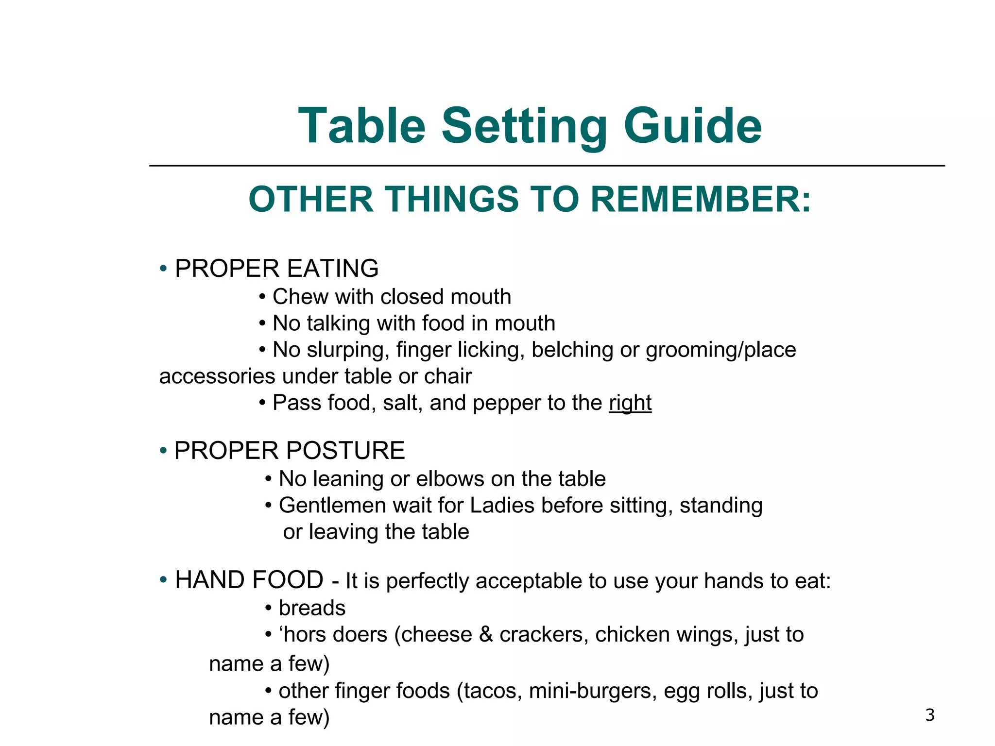 Manners presentation final 10-2-09 | PPT