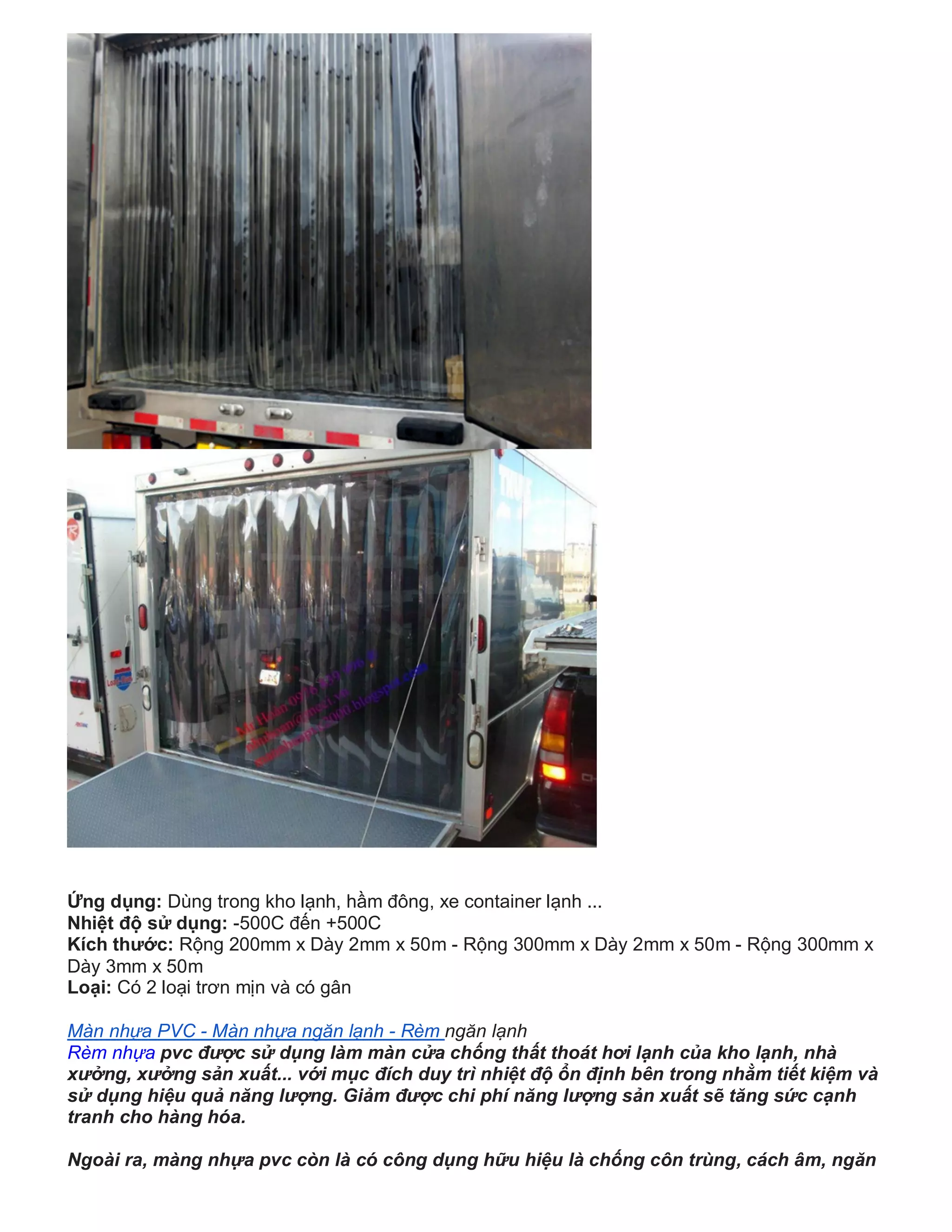 Man nhua pvc, manh nhua pvc, rem nhua pvc, man ngan lanh, rem ngan lanh | PDF