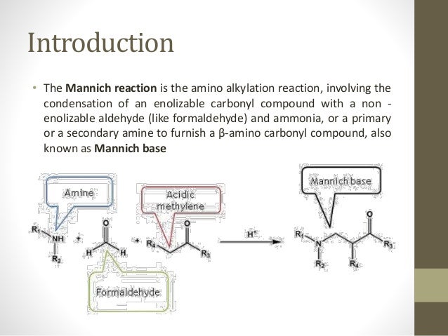 Mannich reaction