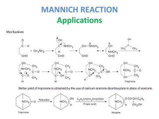 Mannich reaction | PPTX