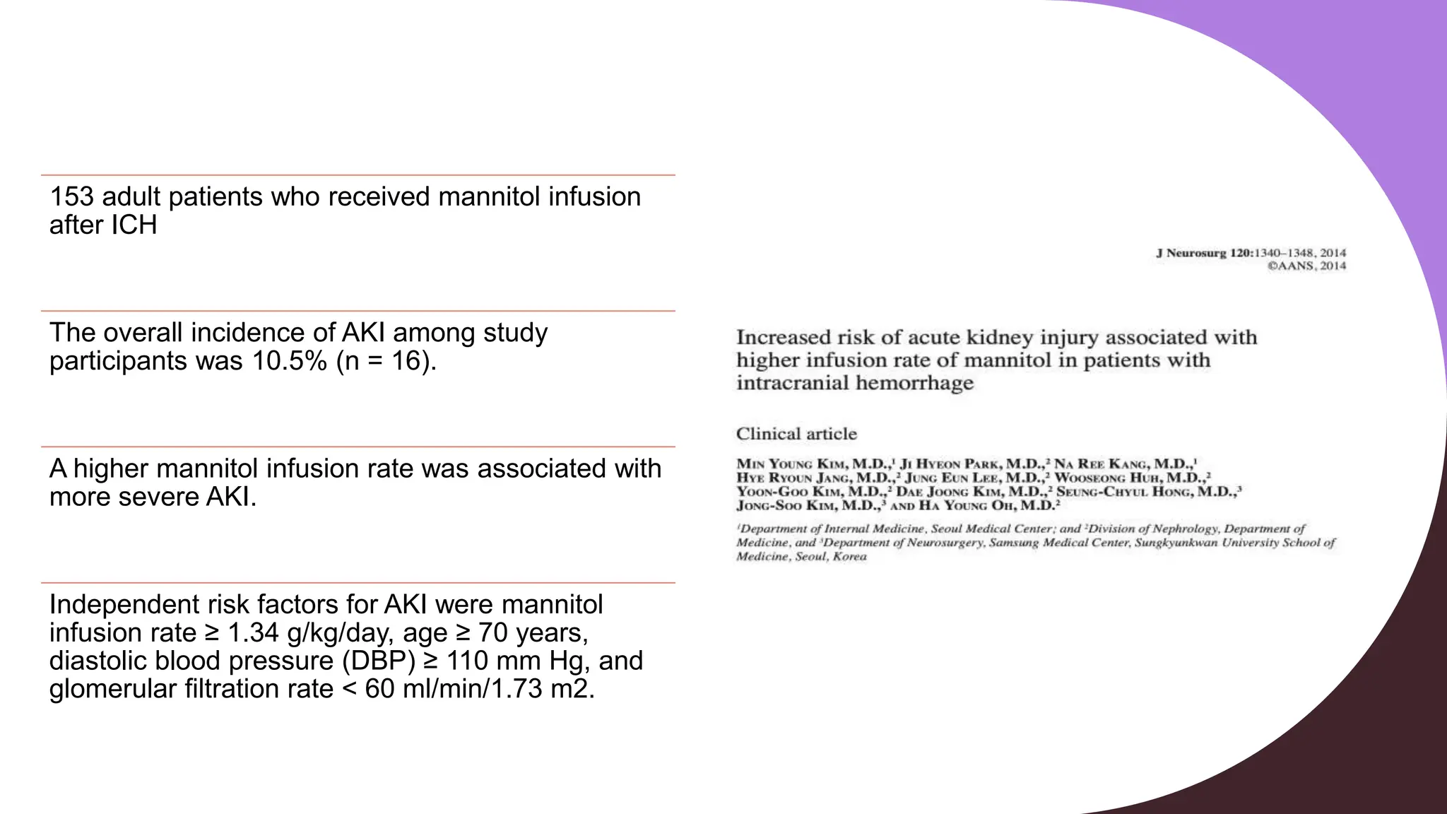 mannitol and its precaution clinical uses | PPTX