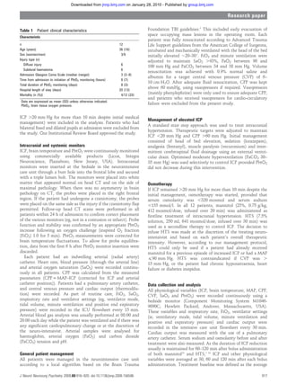 Mannitol Vs Hypertonic Saline | PDF