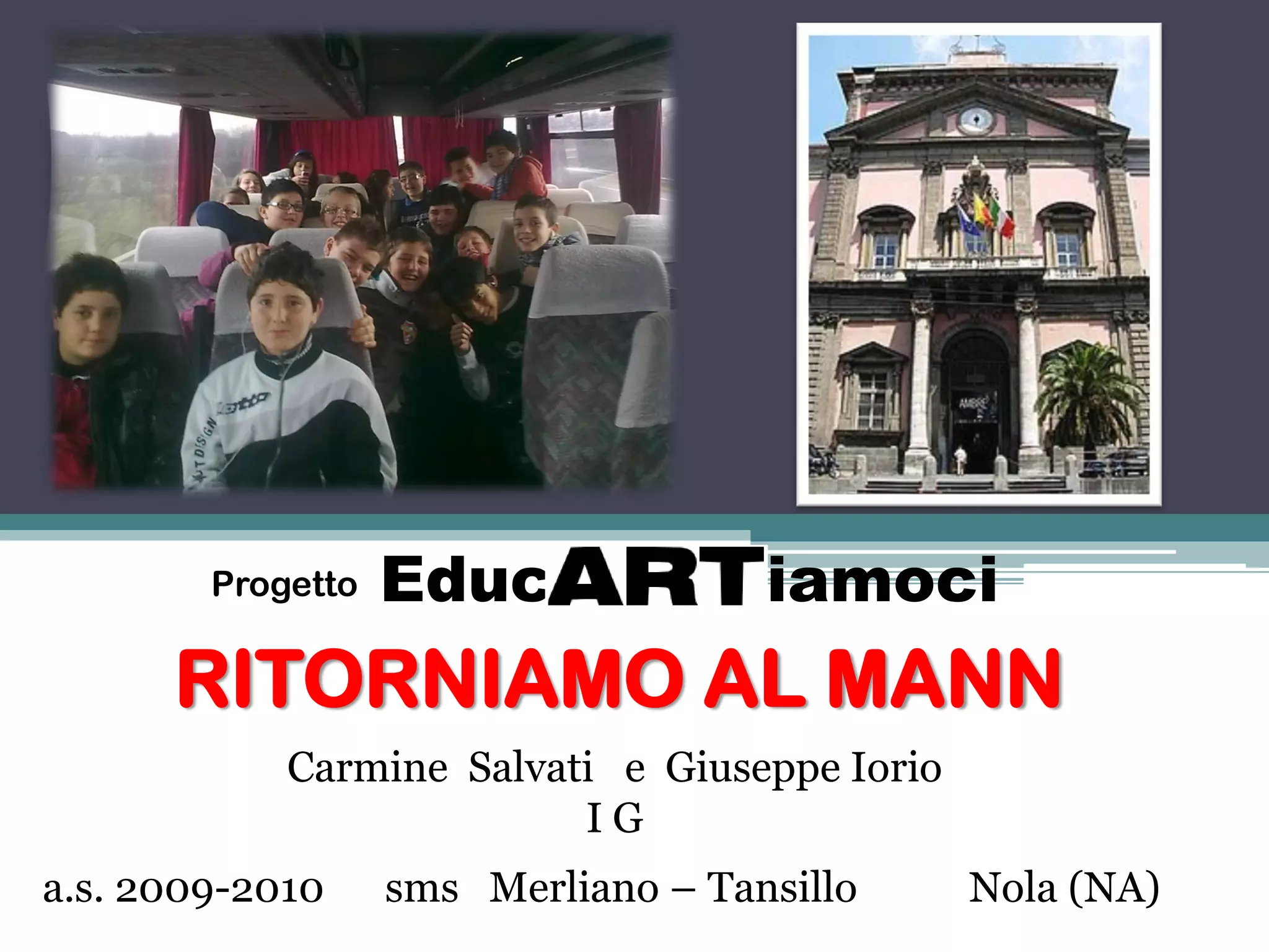 Ritorniamo al MANN di Carmine e Giuseppe | PDF
