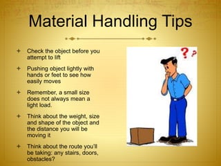 Manual material handling | PPTX
