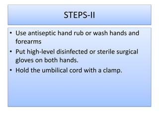 Mannual removal of placenta | PPTX