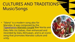 Manobo Tribe - Indigenuos People in Mindanao.pptx