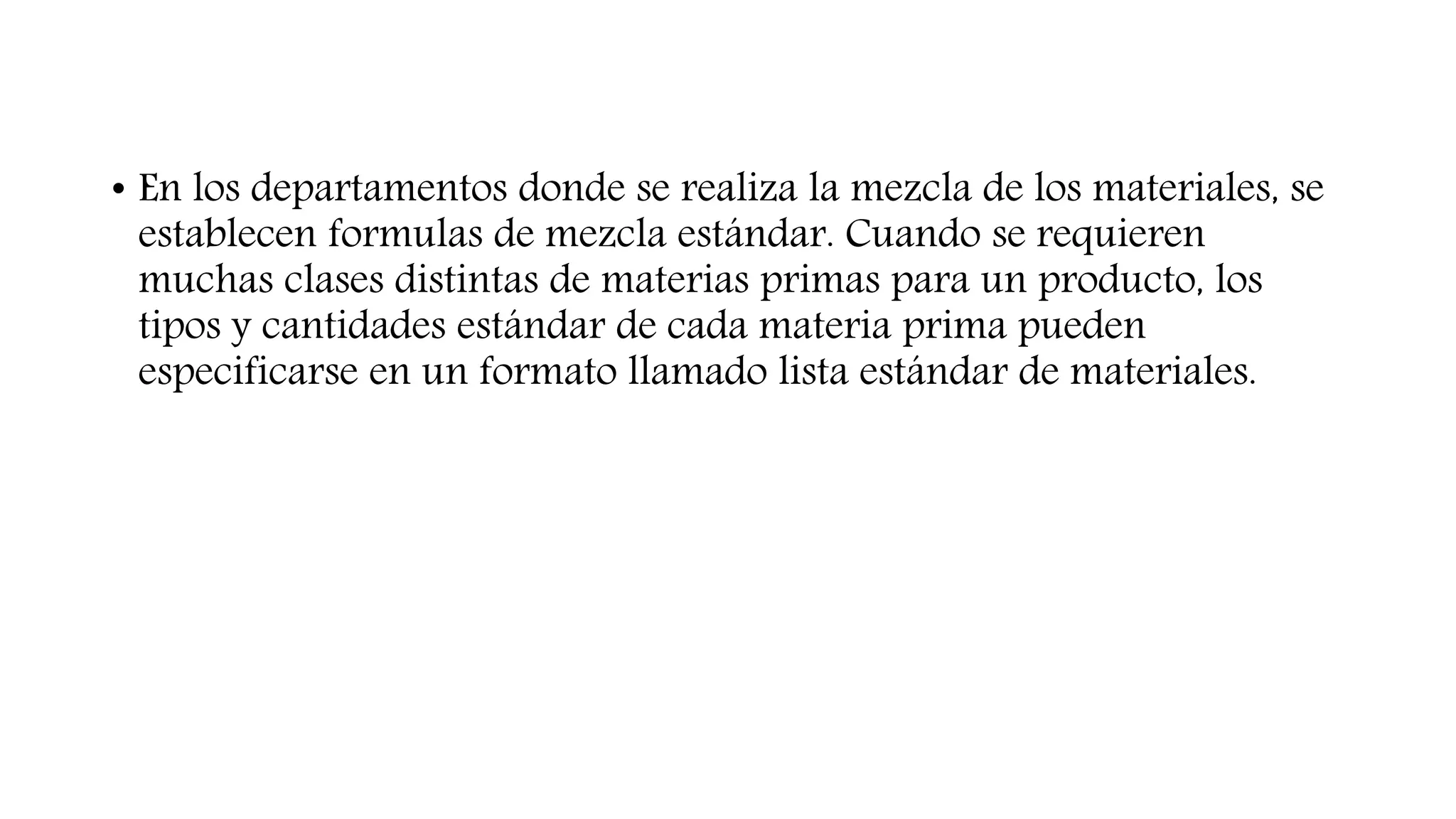 Mano de obra y materia prima | PPTX