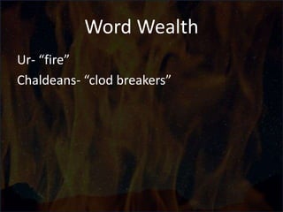 Man of Faith: Conversation with God Genesis 15 | PPT