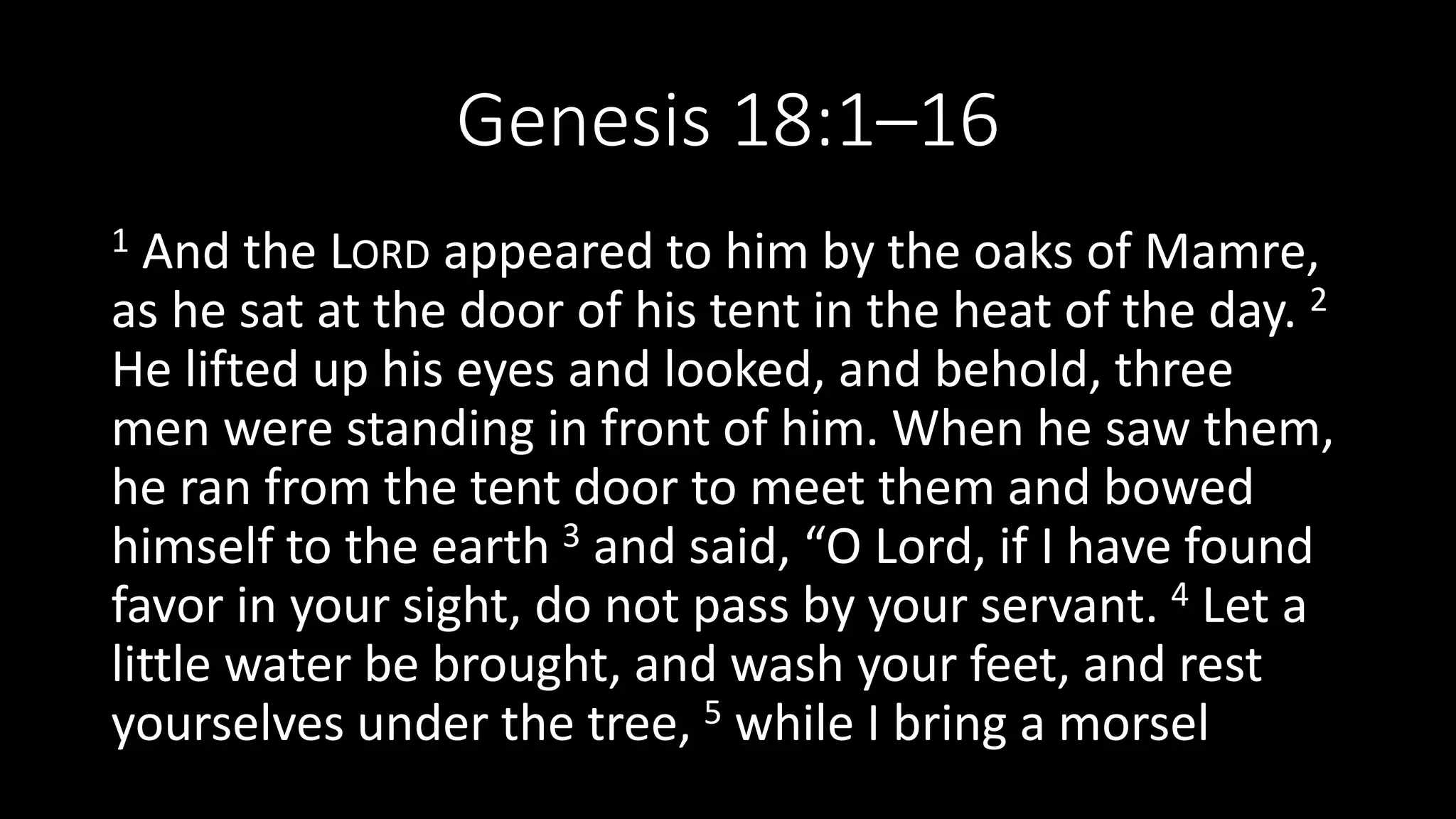 Man of faith no laughing matter Genesis 18 | PPTX