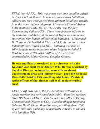 MAN OF SUBSTANCE AND REAL TALENT AND MERIT -PA-25 SANDHURST ...