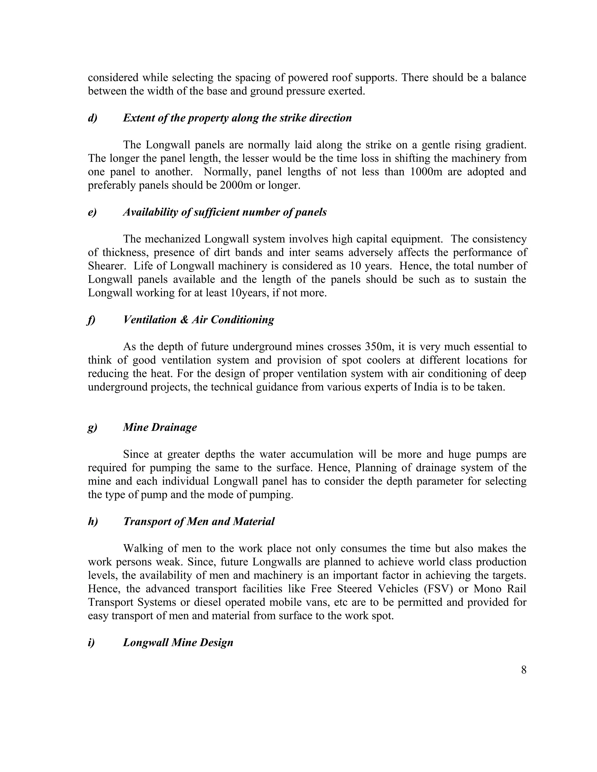 Future Longwalls in India | DOC