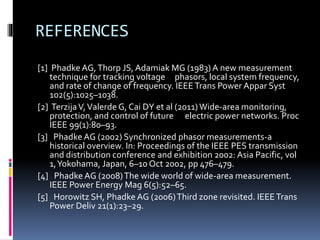 WIDE AREA PROTECTION IN POWER SYSTEMS | PPTX