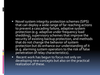 WIDE AREA PROTECTION IN POWER SYSTEMS | PPTX