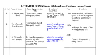 Ppt of temperature rise based fan speed control | PPT
