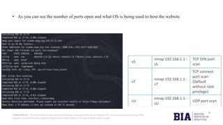 Exploring Kali Linux Tools for Website Scanning via IP Address | PPTX