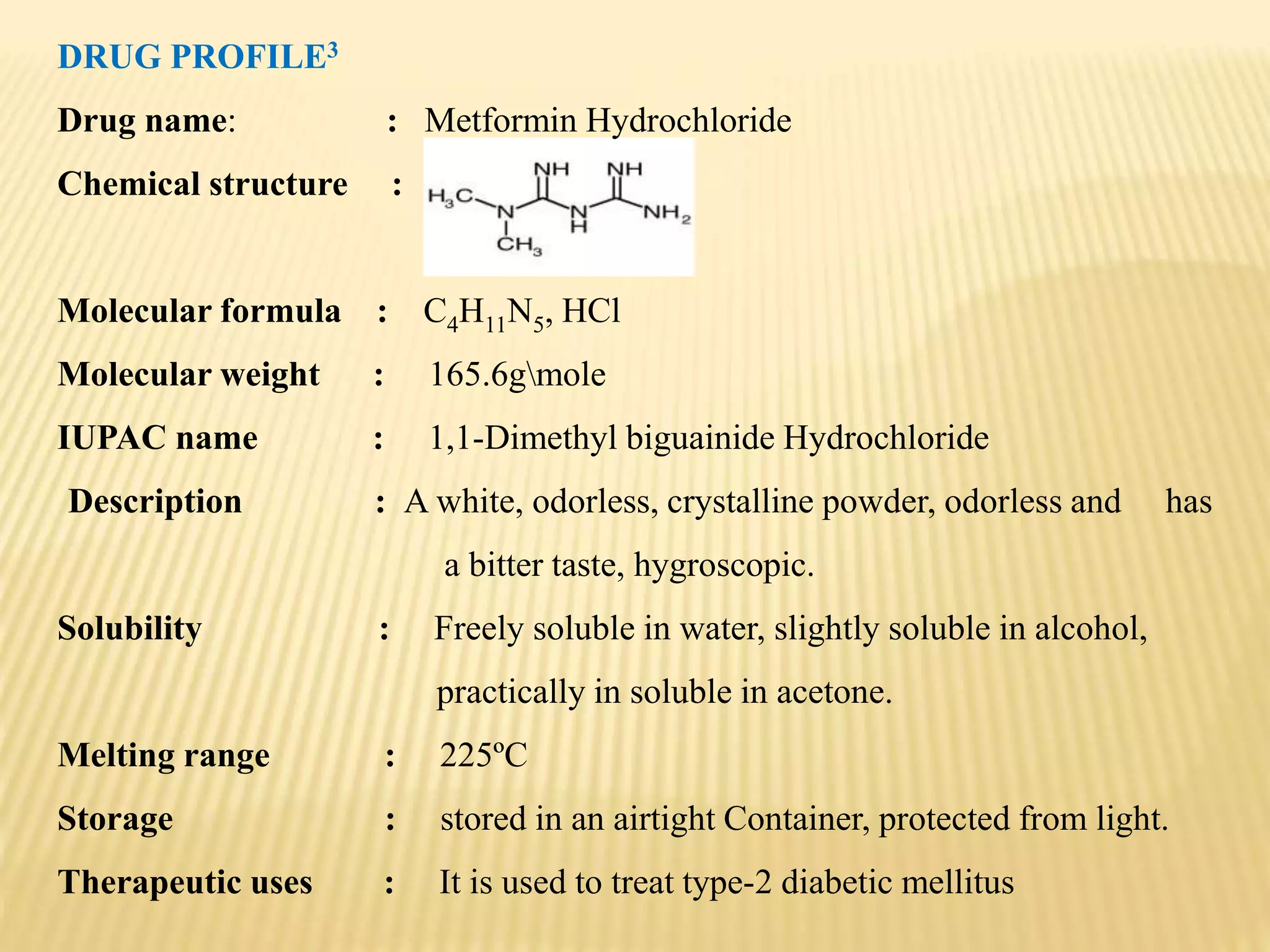 METFORMIN HYDROCHLORIDE | PPTX