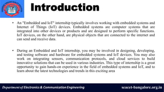 manoj Internship ppt.pptx embedded system | PPTX