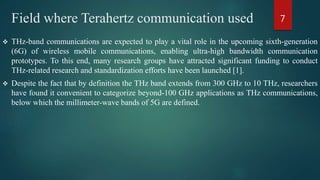 TERAHERTZ COMMUNICATION | PPTX