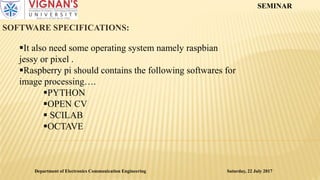 EYE CONTROLLED WHEEL CHAIR USING RASPBERRY PI | PPT