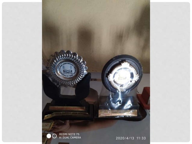 Manoj mewada trophies | PPTX