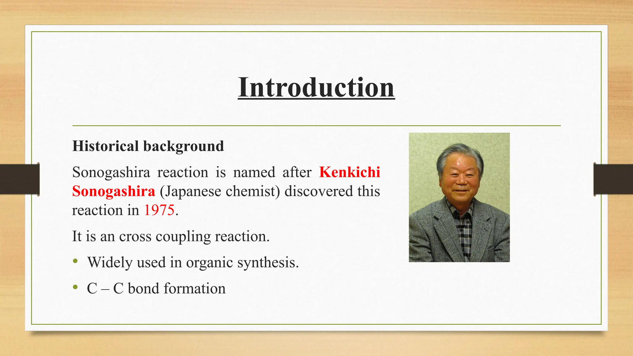 Sonogashira Coupling (cross coupling reaction) | PPTX