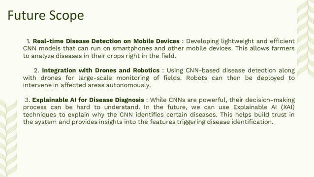 Automated disease detection in crops using CNN | PDF