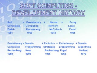 soft computing manoj | PPT