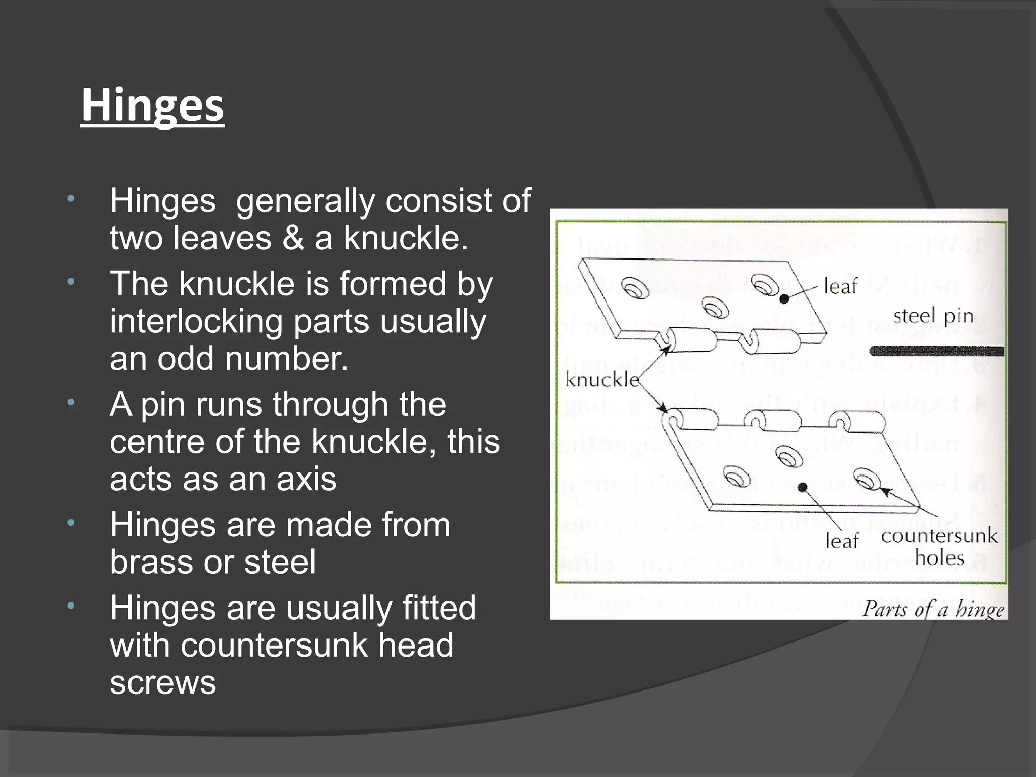 Hinges | PPT