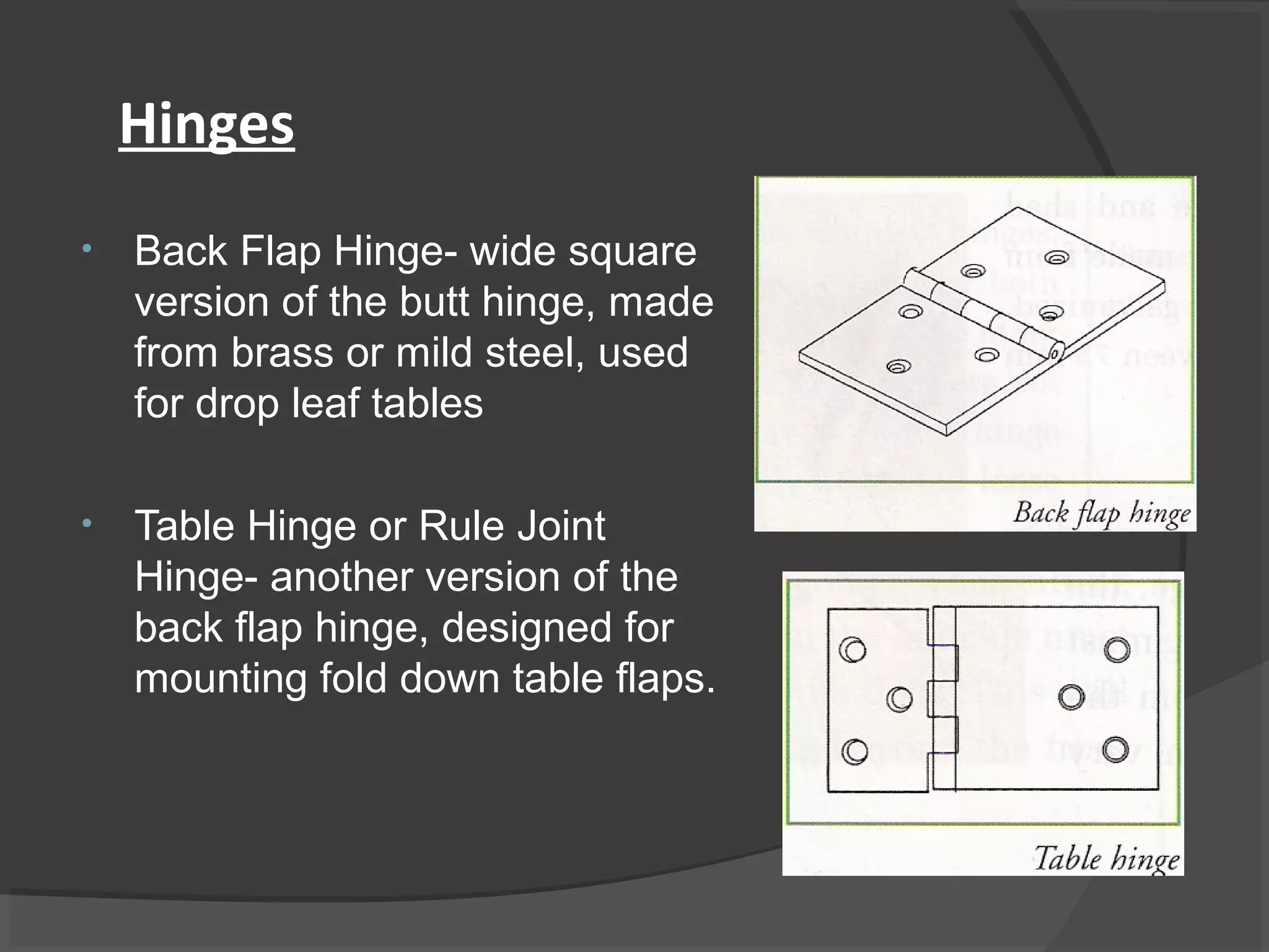 Hinges | PPT