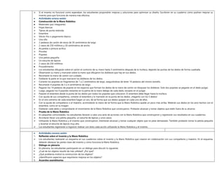 MANO ROBOTICA PARA PRIMER GRADO, PROYECTO | DOCX