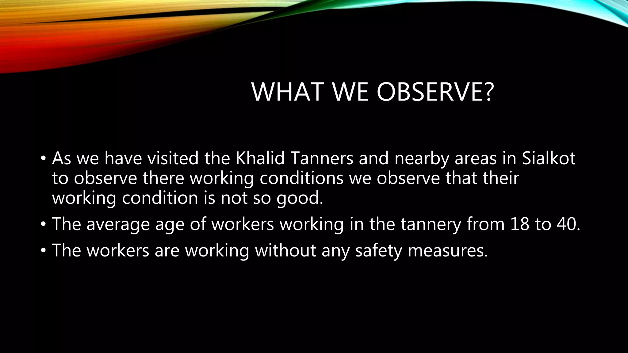 Leather tanneries waste and its hazardous , Effects on environment and ...