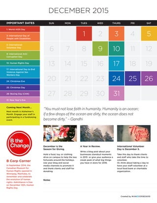 Manoverboard 12-months-content-csr-calendar-2015-2016 | PDF