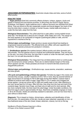 HANDBOOK of POULTRY DISEASES IMPORTANT IN AFRICA | PDF