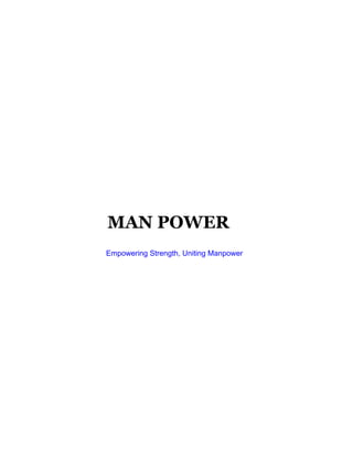 MAN POWER | PDF