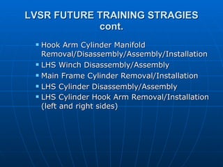 Manpower and training ipt lvsr presentation 21 july 10 | PPT