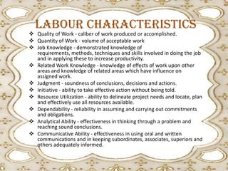 Man power management or labour management. | PPTX