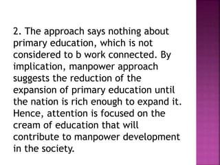 Manpower need approach | PPTX