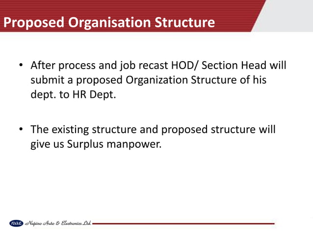 Manpower optimisation and competency development | PPT