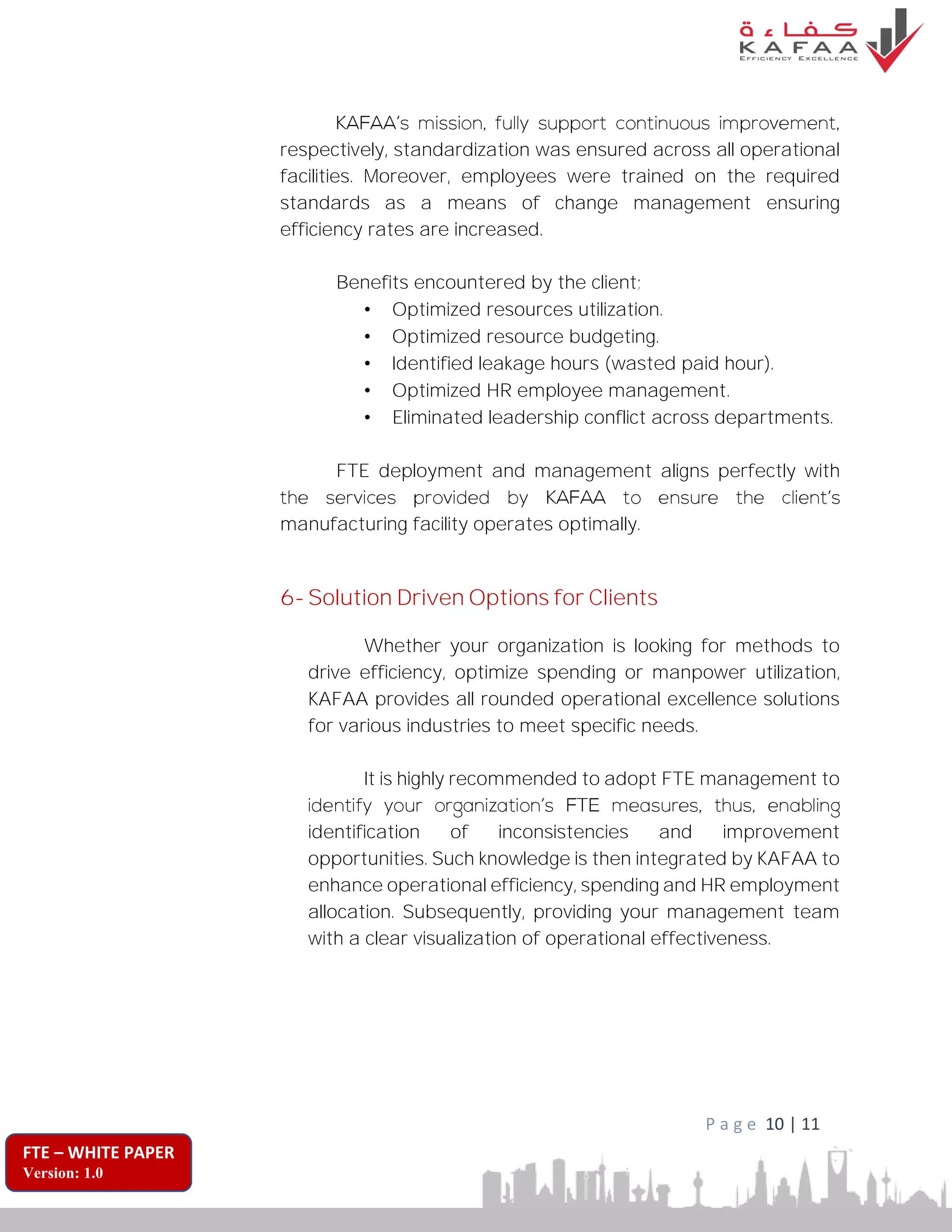 Manpower optimization using full time equivalent (FTE) | PDF